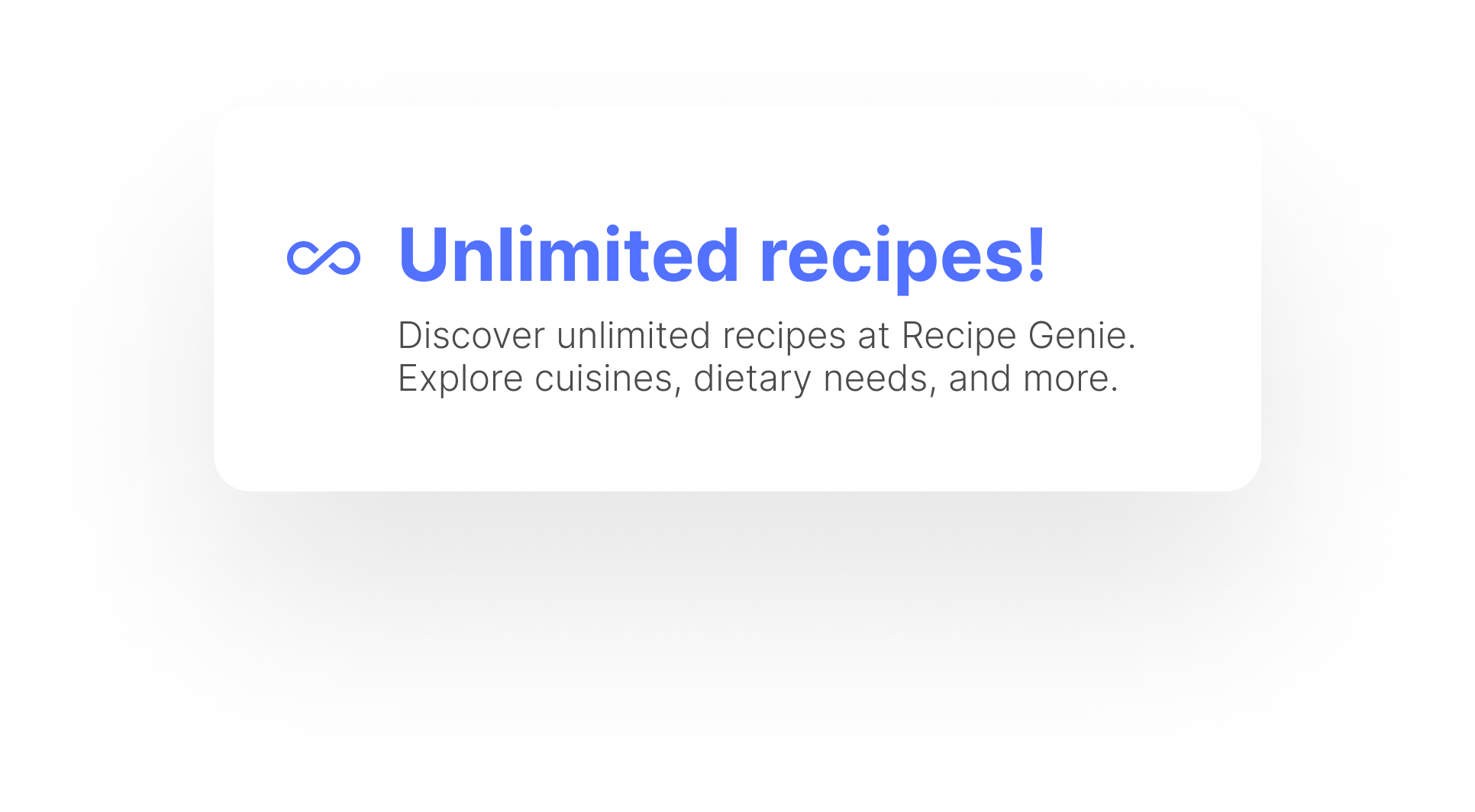 Recipe Genie